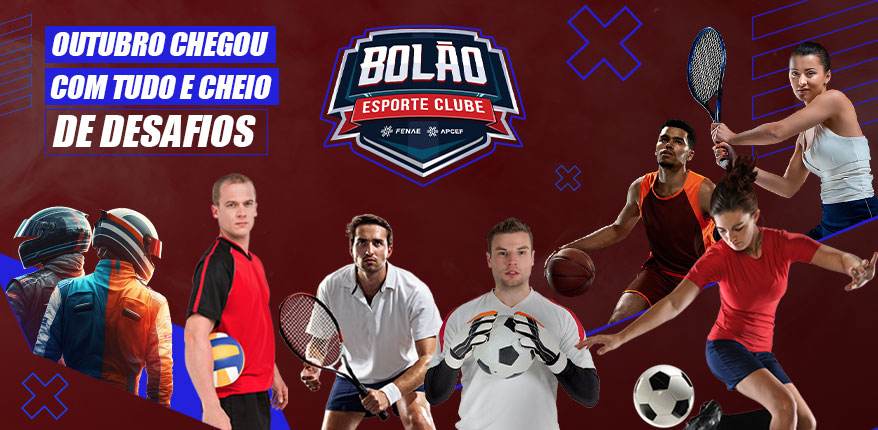 Bolão Esporte Clube Fenae/Apcef de outubro já está no ar | Fenae Portal